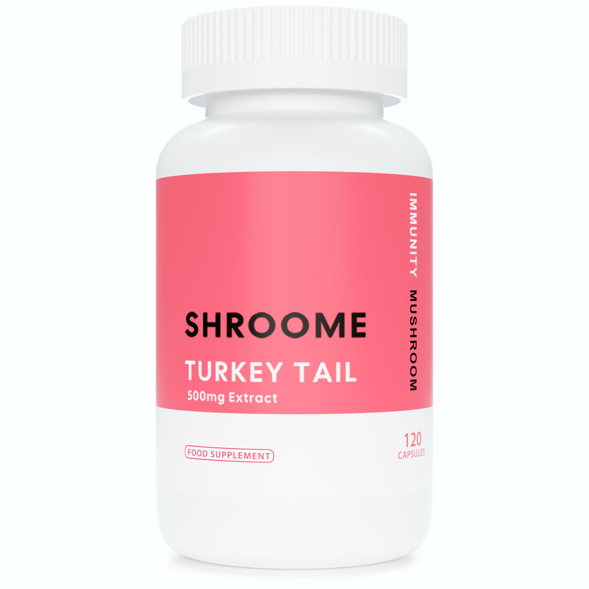 Turkey Tail mushroom capsules for immunity