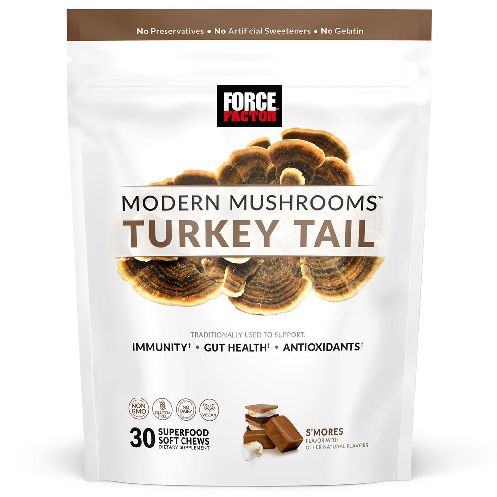 Turkey tail mushroom chews for immunity