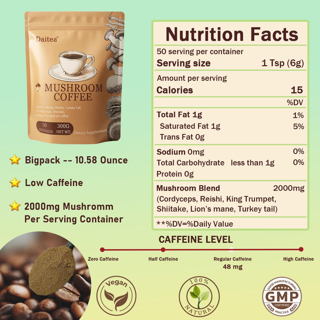 turkey tail mushroom coffee benefits