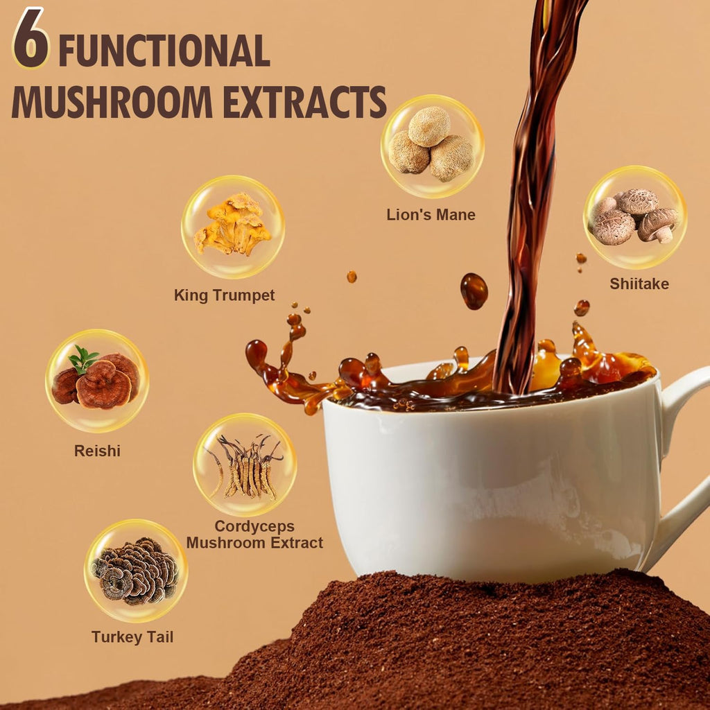 turkey tail mushroom coffee benefits