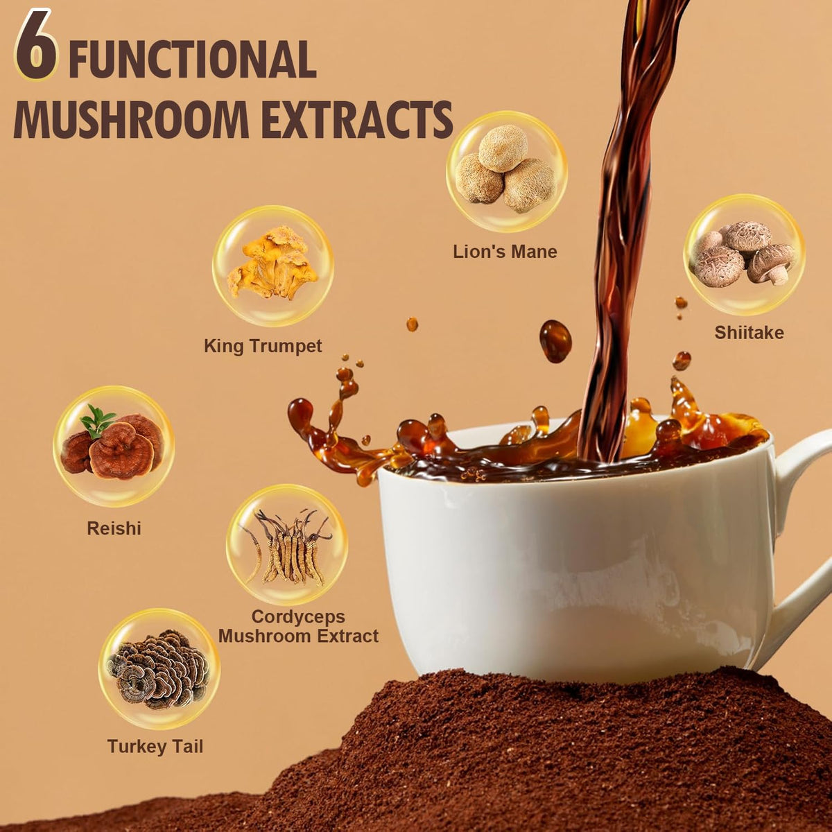 turkey tail mushroom coffee benefits