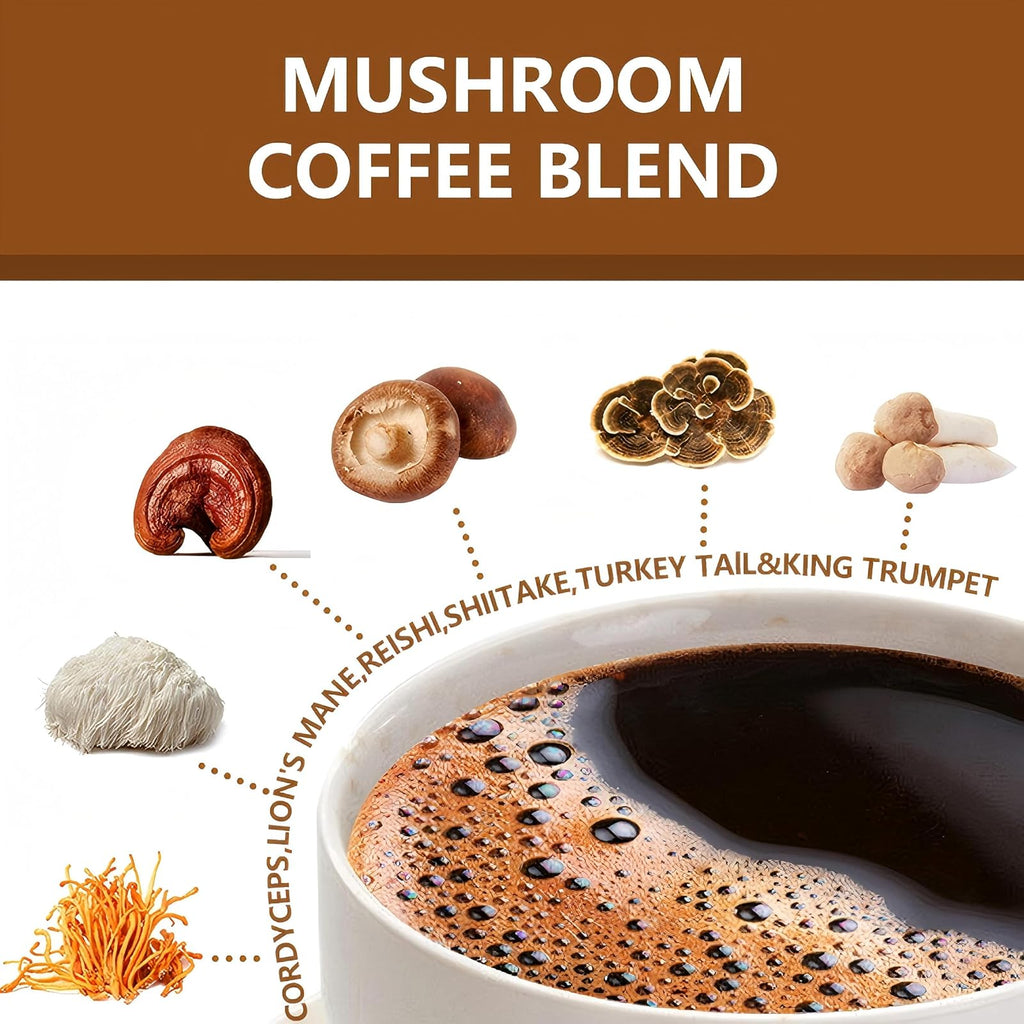 turkey tail mushroom coffee pack