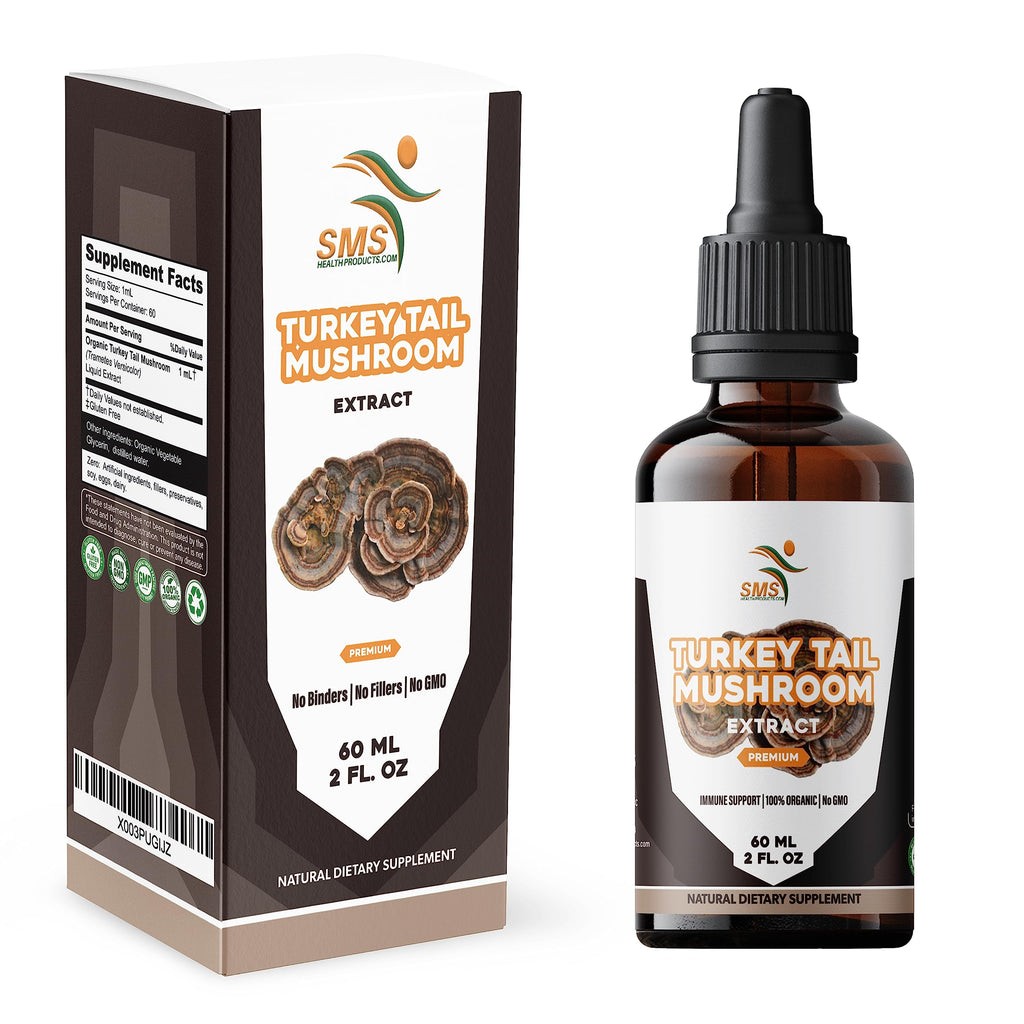 Turkey Tail mushroom drops for immunity