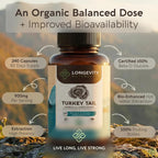 turkey tail mushroom extract 900 mg
