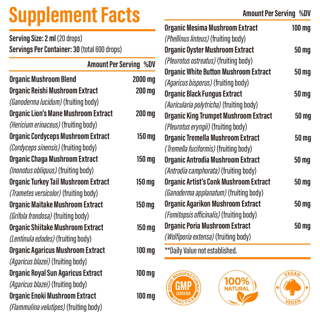 Turkey tail mushroom extract for immunity