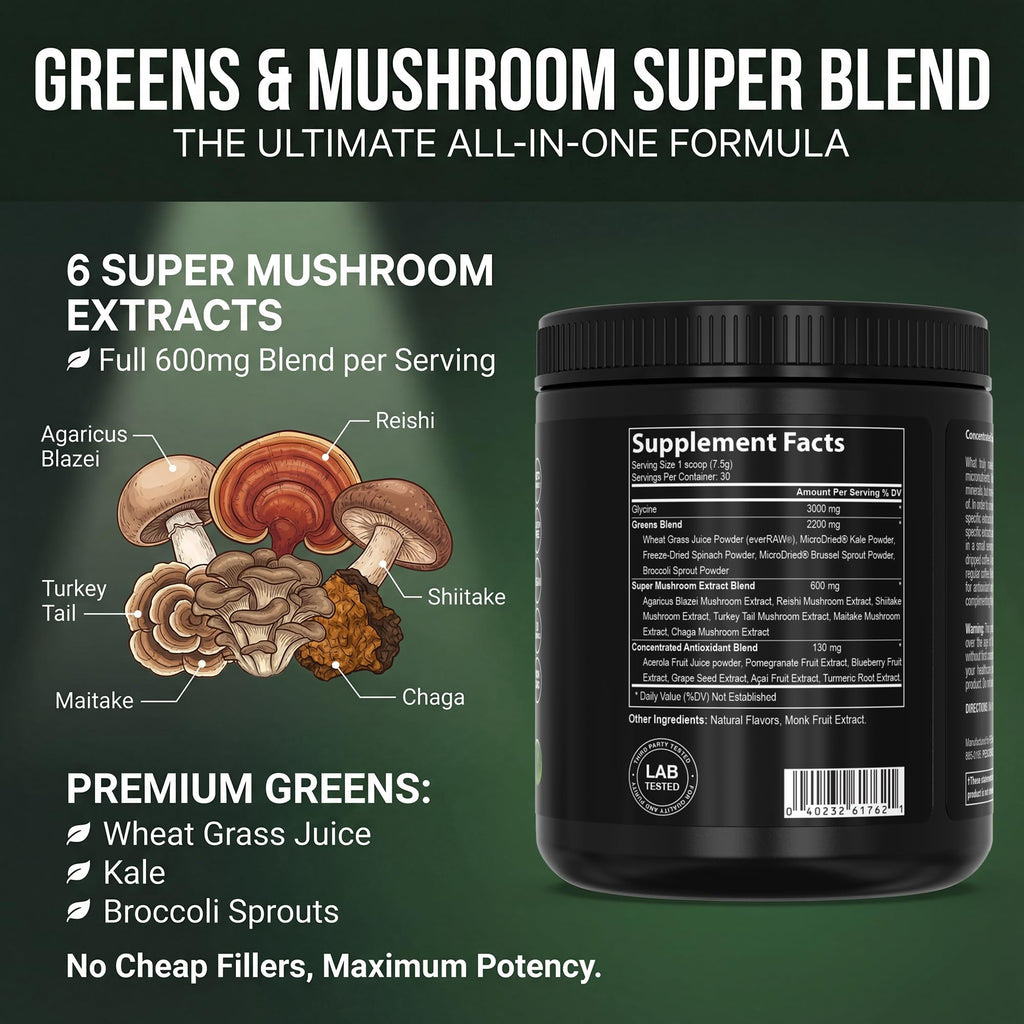 Turkey tail mushroom for gut health