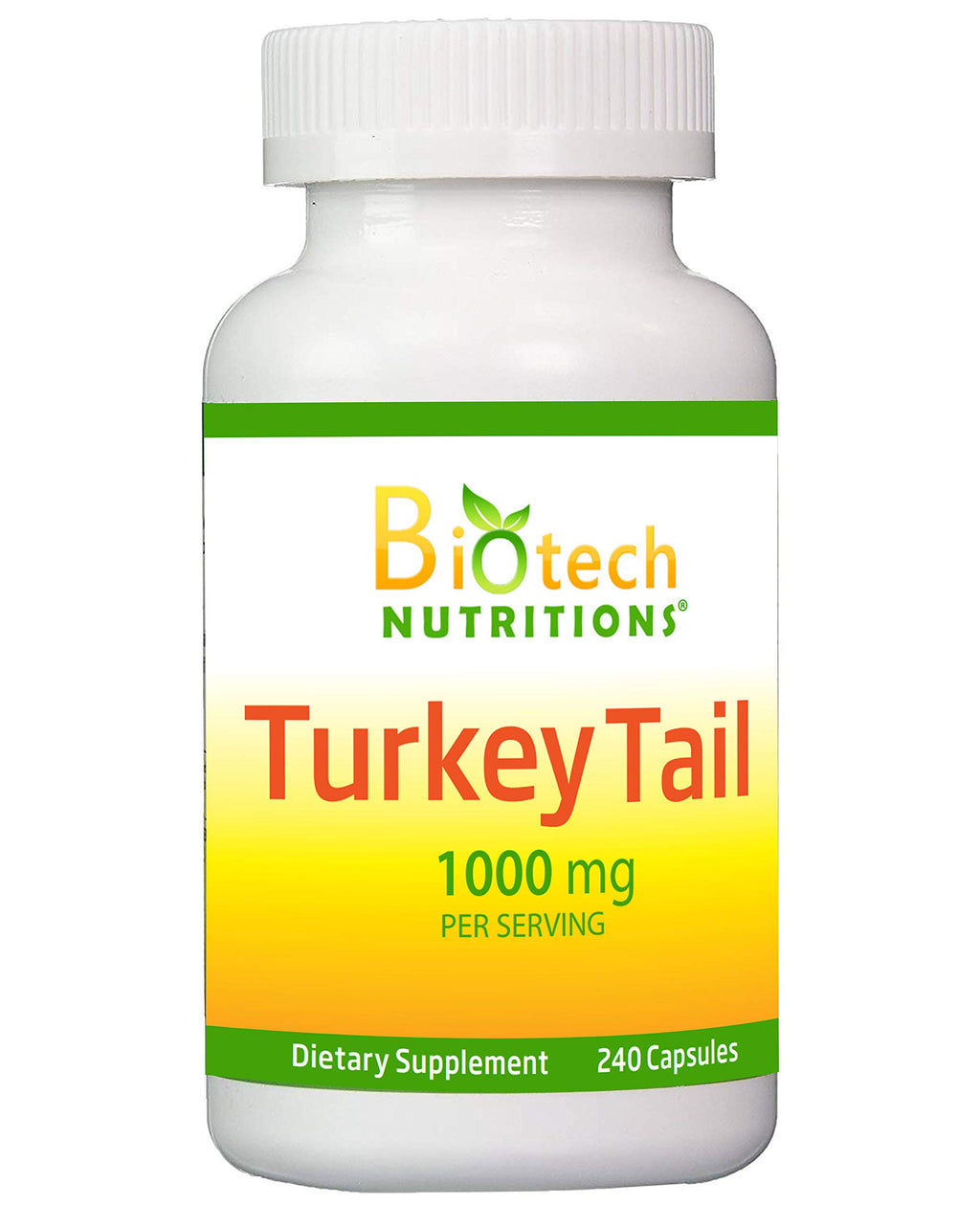 Turkey Tail Mushroom immune support capsules