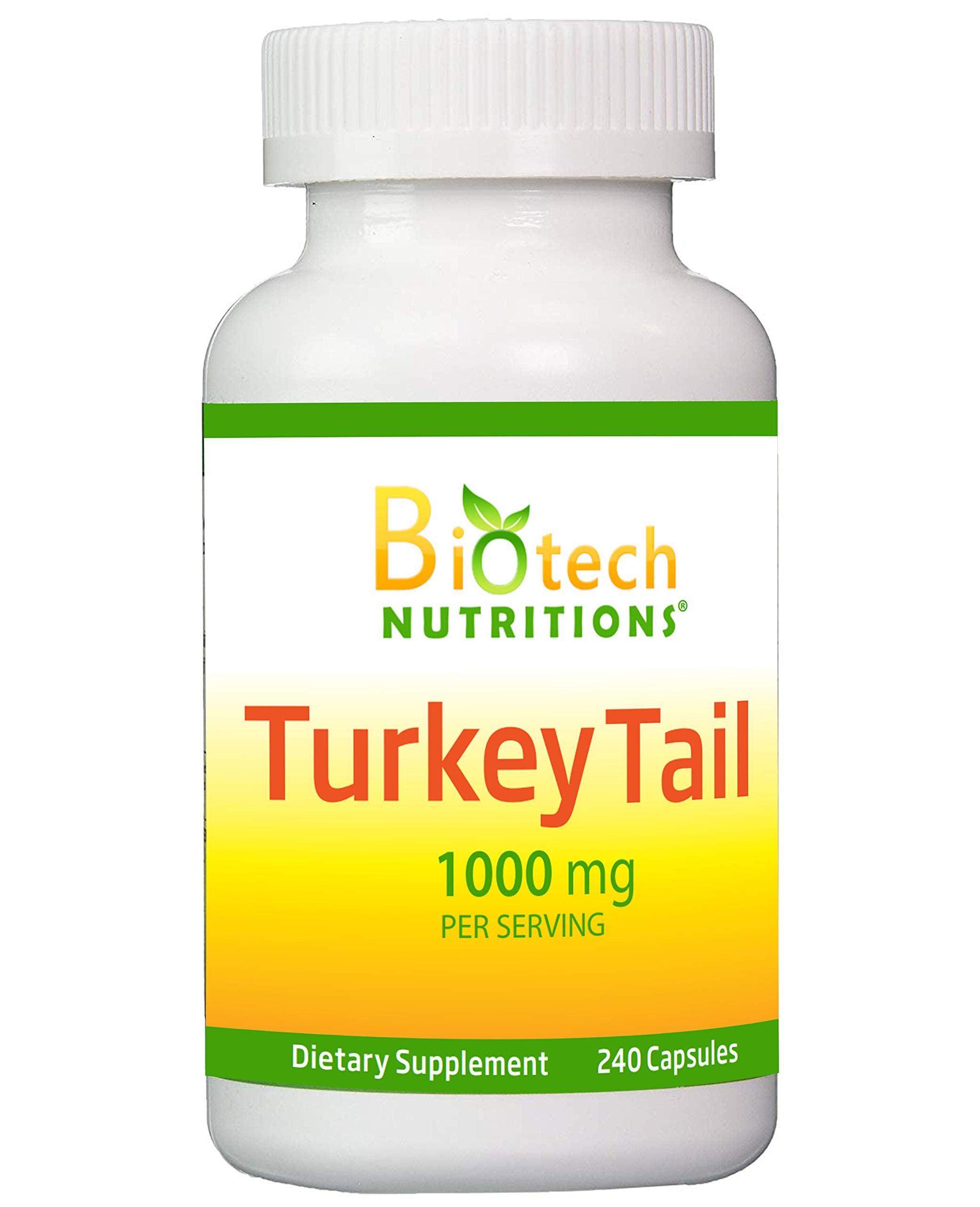 Turkey Tail Mushroom immune support capsules