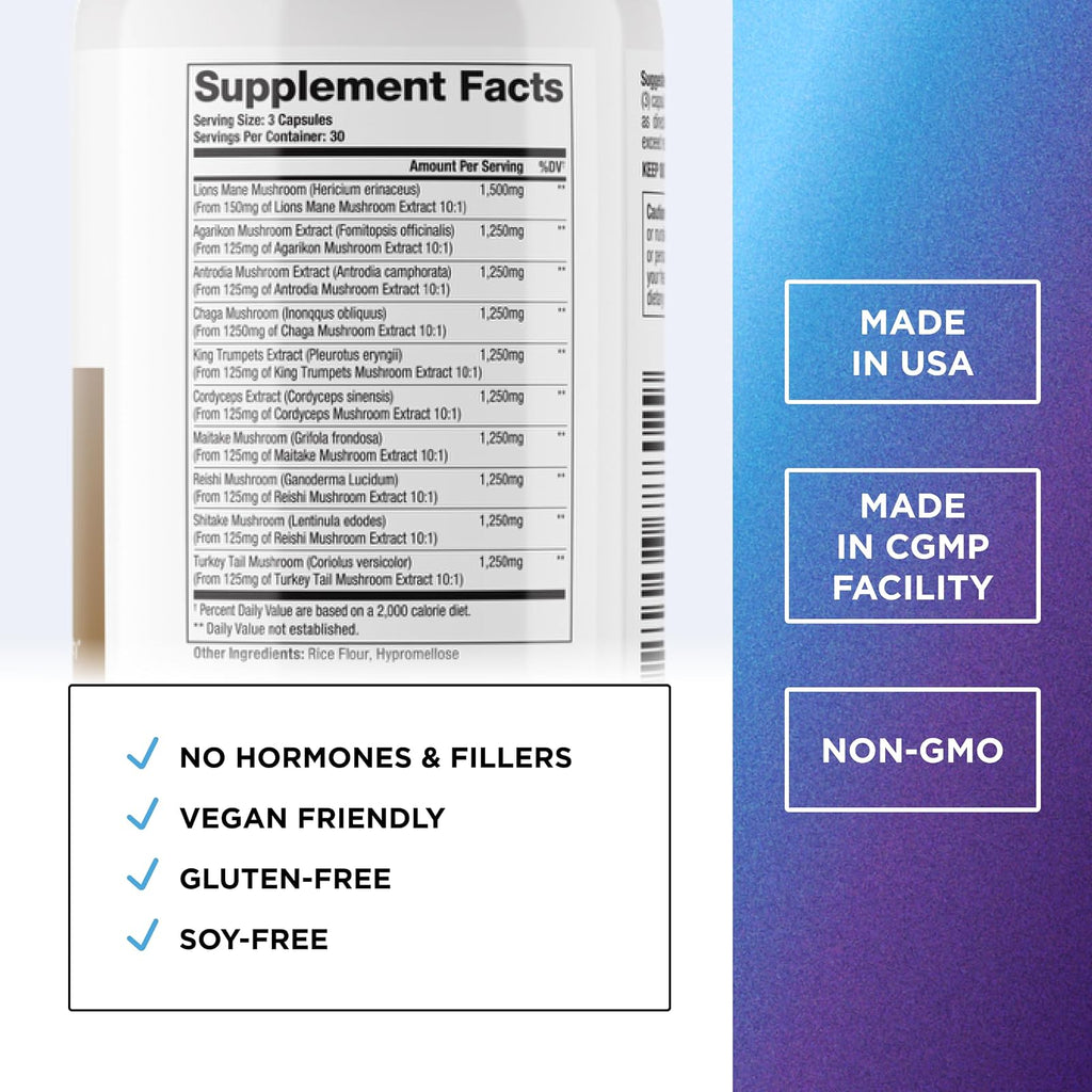Turkey Tail mushroom immune support