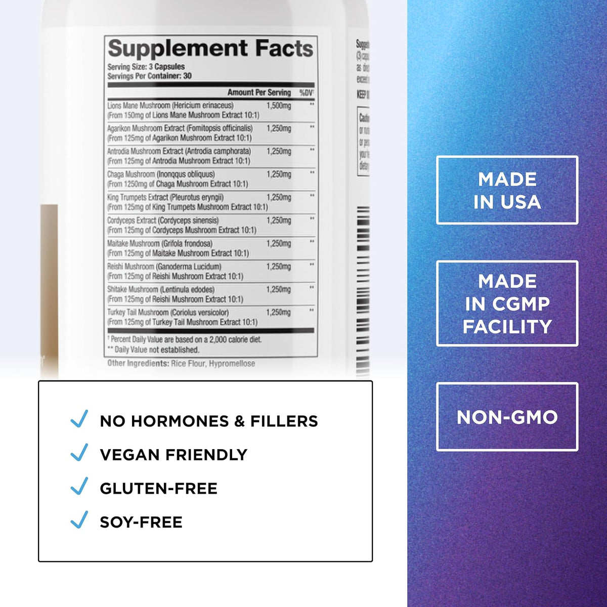 Turkey Tail mushroom immune support