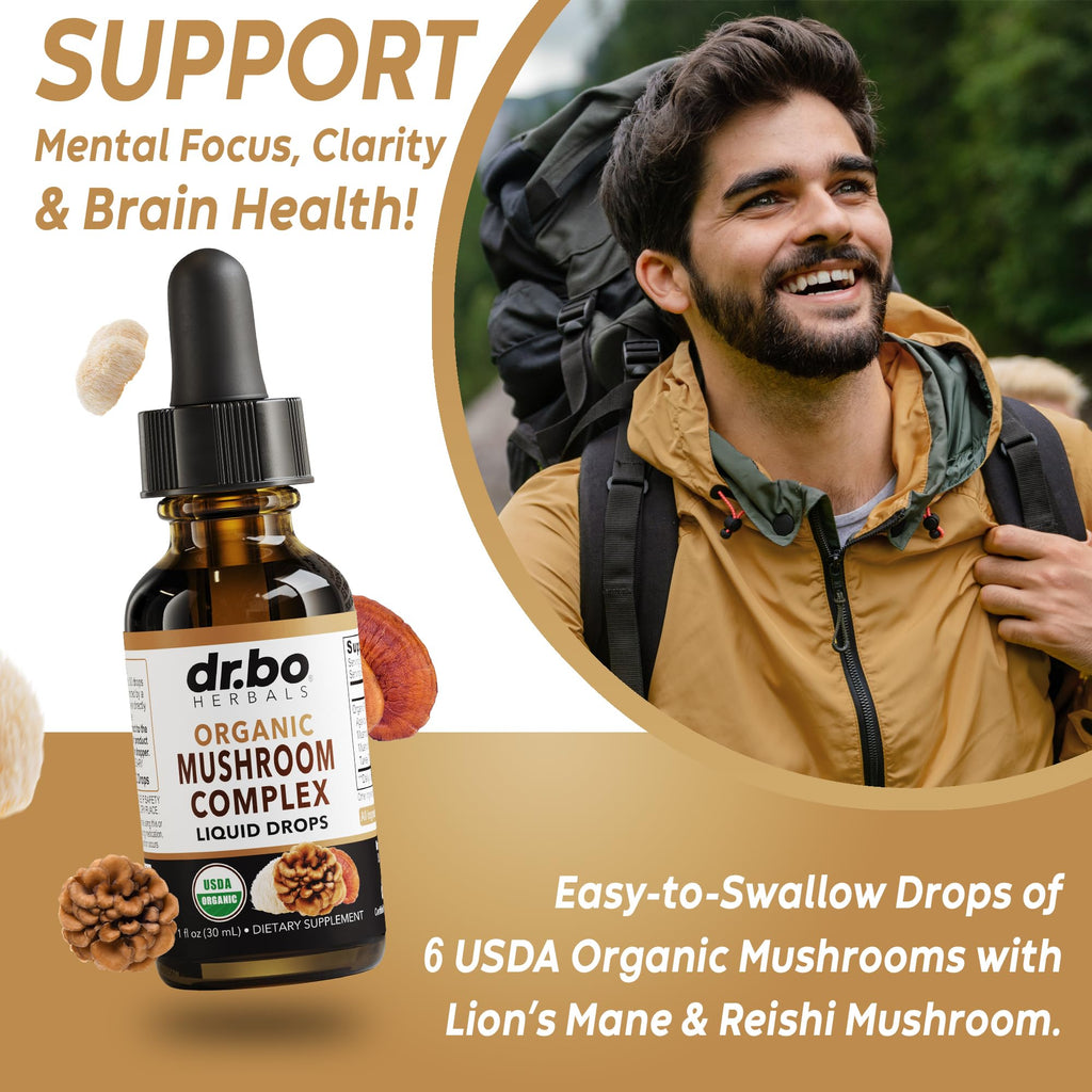 turkey tail mushroom liquid drops