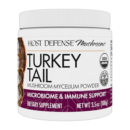 Turkey Tail mushroom powder for immunity