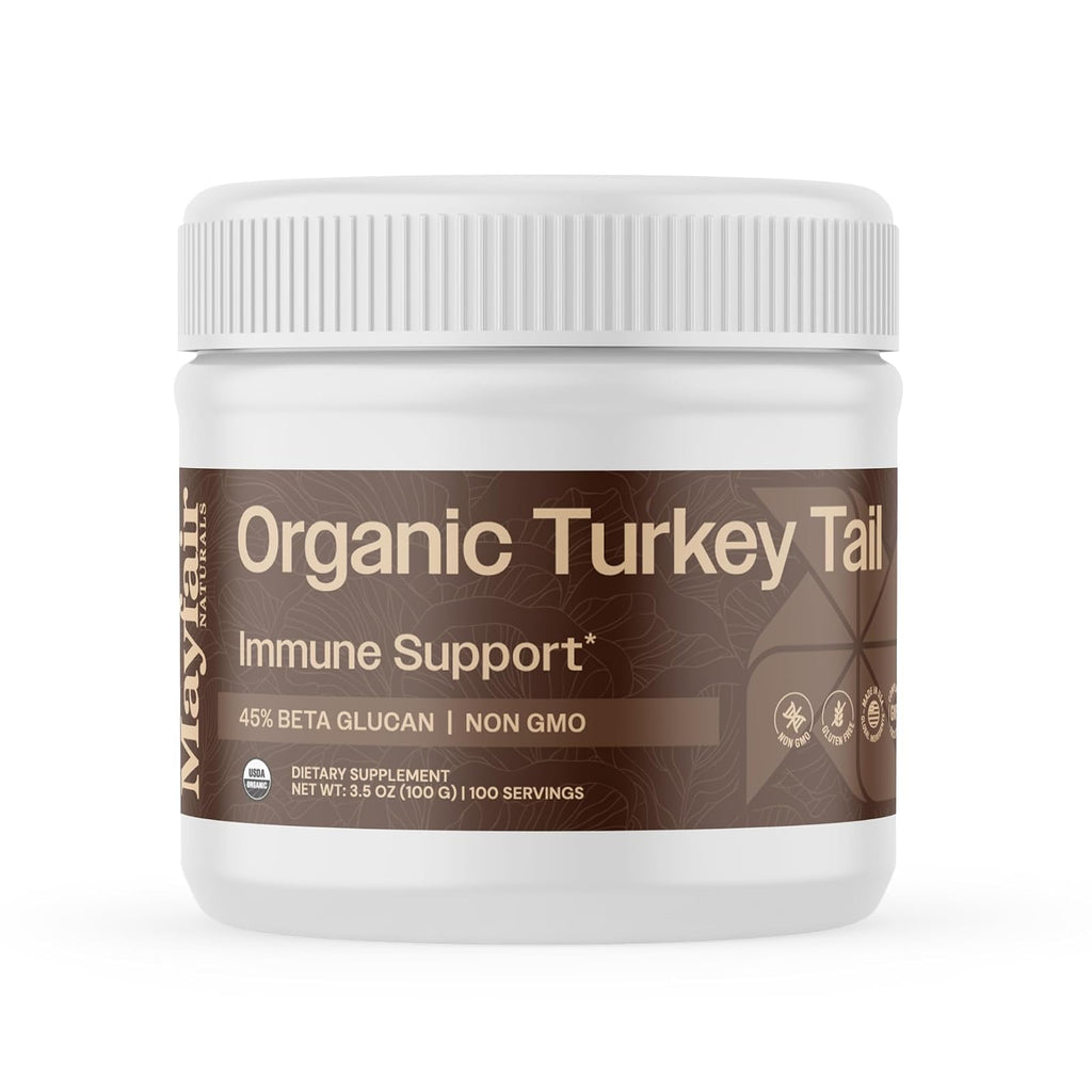 turkey tail mushroom powder supplement