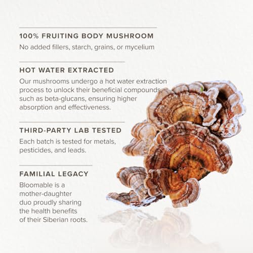Turkey Tail mushrooms for daily wellness