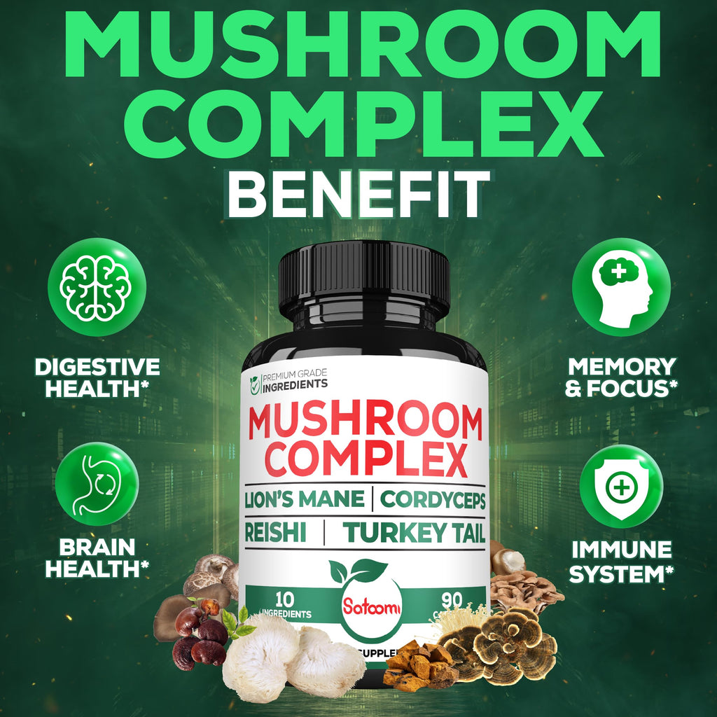 Turkey tail mushrooms for digestive health