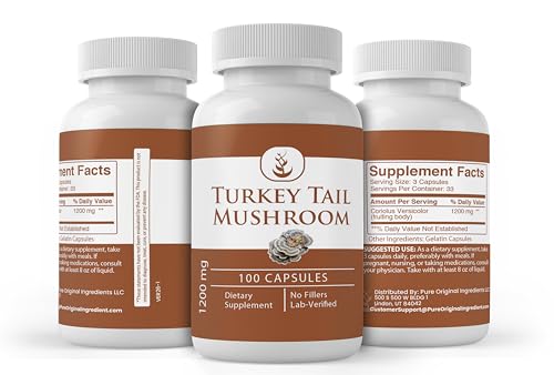Turkey tail mushrooms for digestive health
