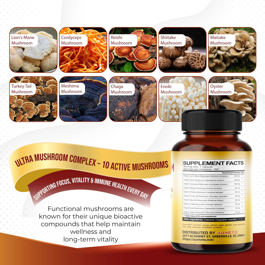 Turkey Tail mushrooms for gut health