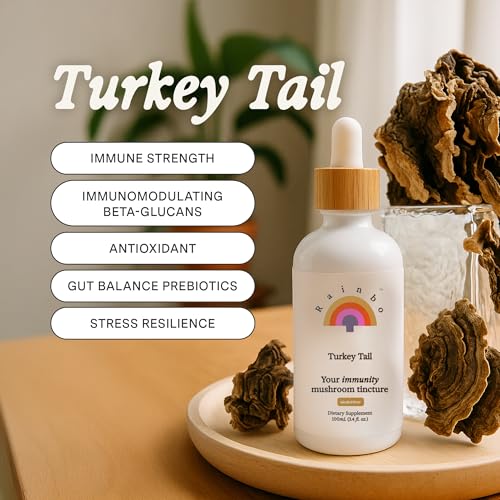Turkey Tail mushrooms for gut health