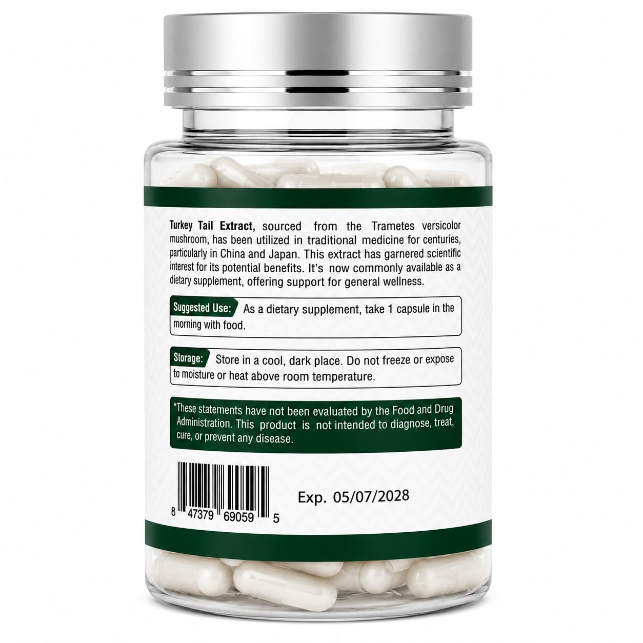 Turkey Tail mushrooms for immune boost