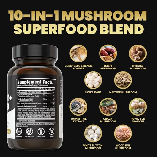 Turkey Tail mushrooms for immune health