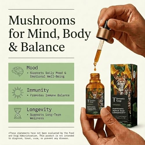 Turkey Tail mushrooms for immunity support