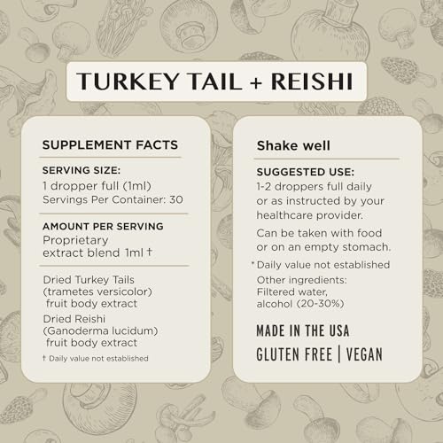 Turkey Tail mushrooms for natural energy