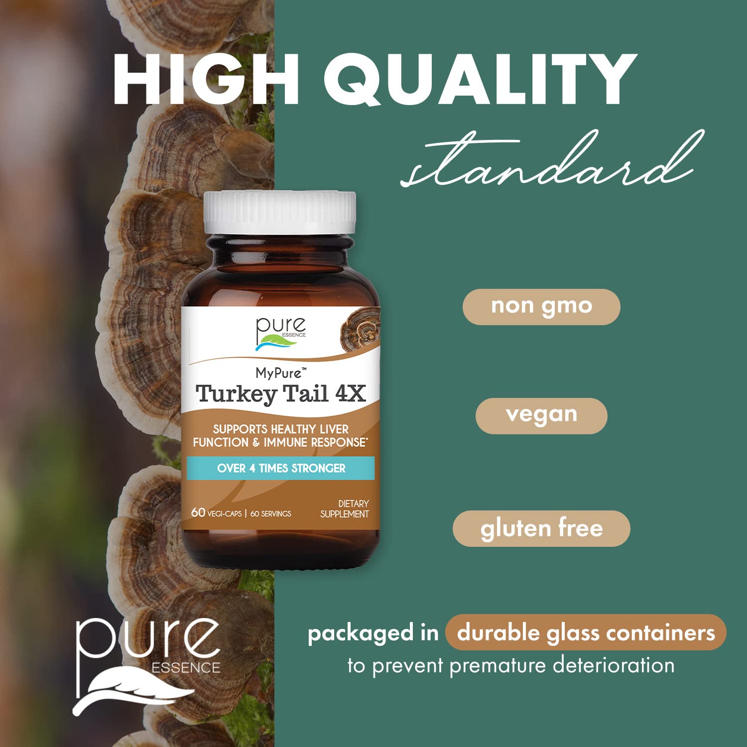 turkey tail mushrooms for overall wellness