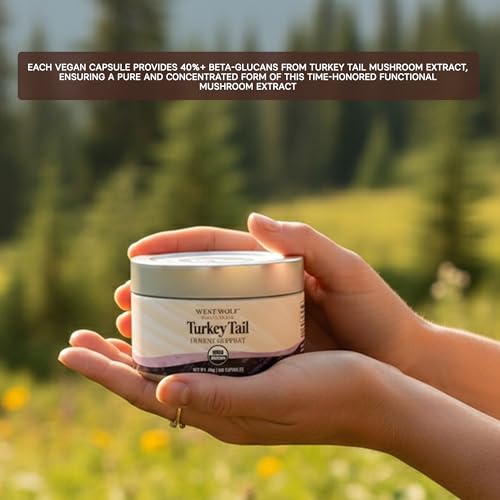 turkey tail mushrooms for vitality
