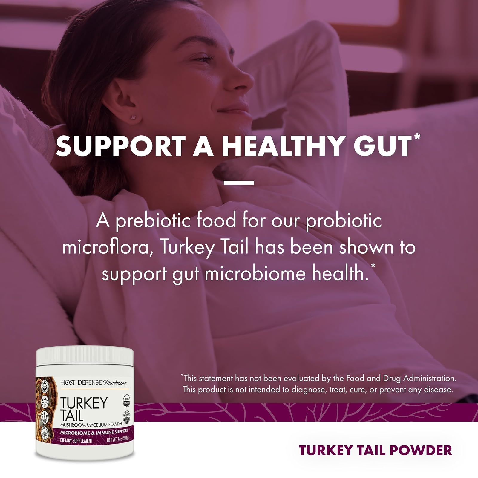 turkey tail powder for daily health