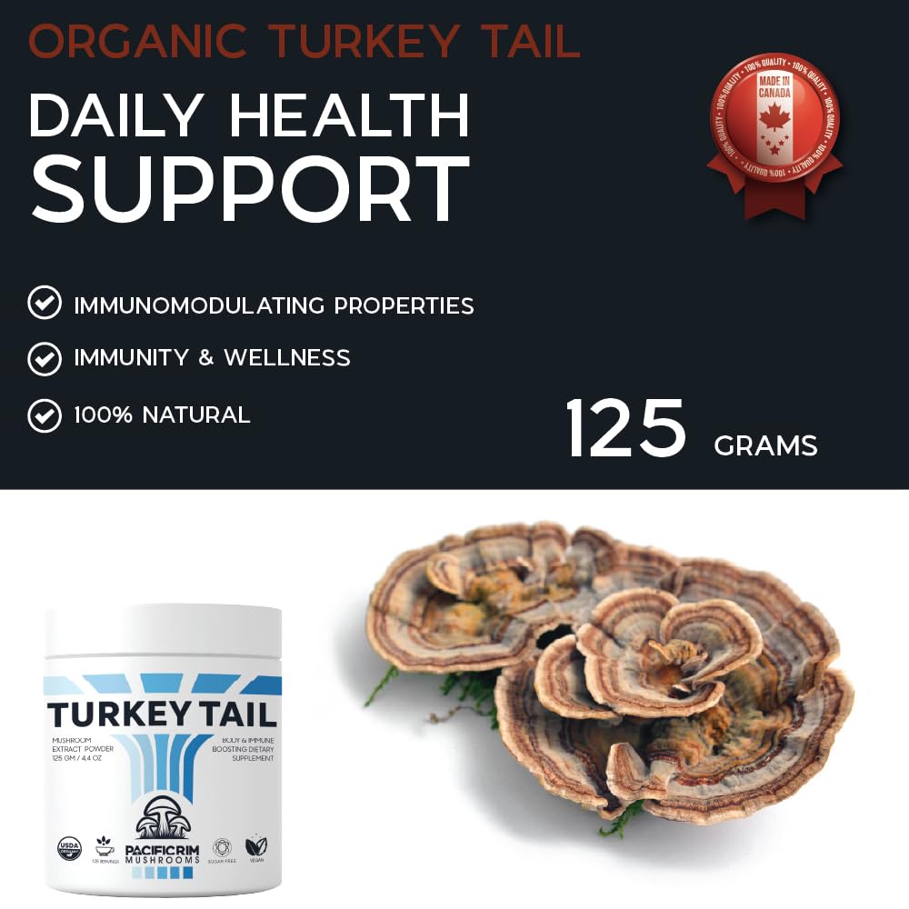 Turkey Tail powder for vitality