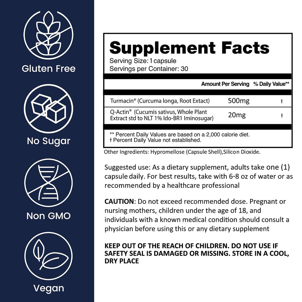 Turmeric 500 mg for overall health benefits
