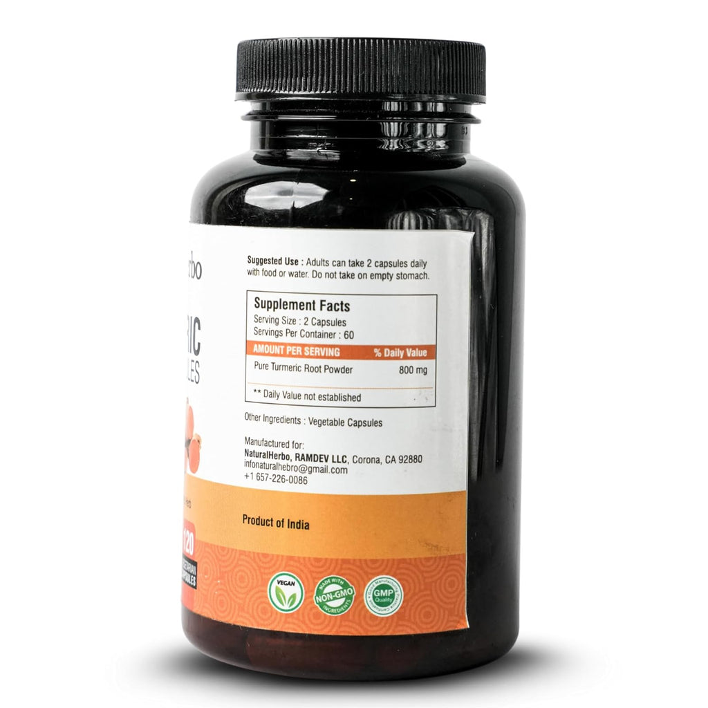 Turmeric 800 mg for overall wellness