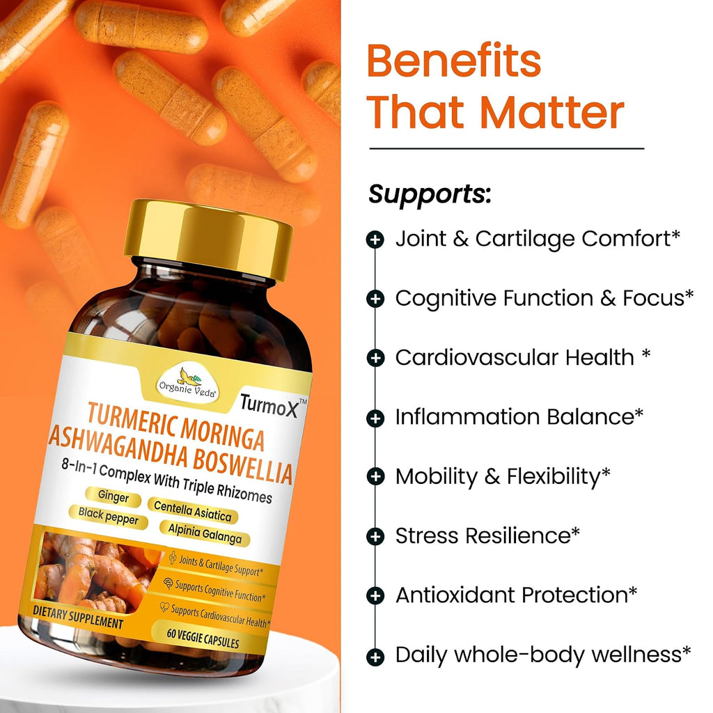 Turmeric and ashwagandha for vitality