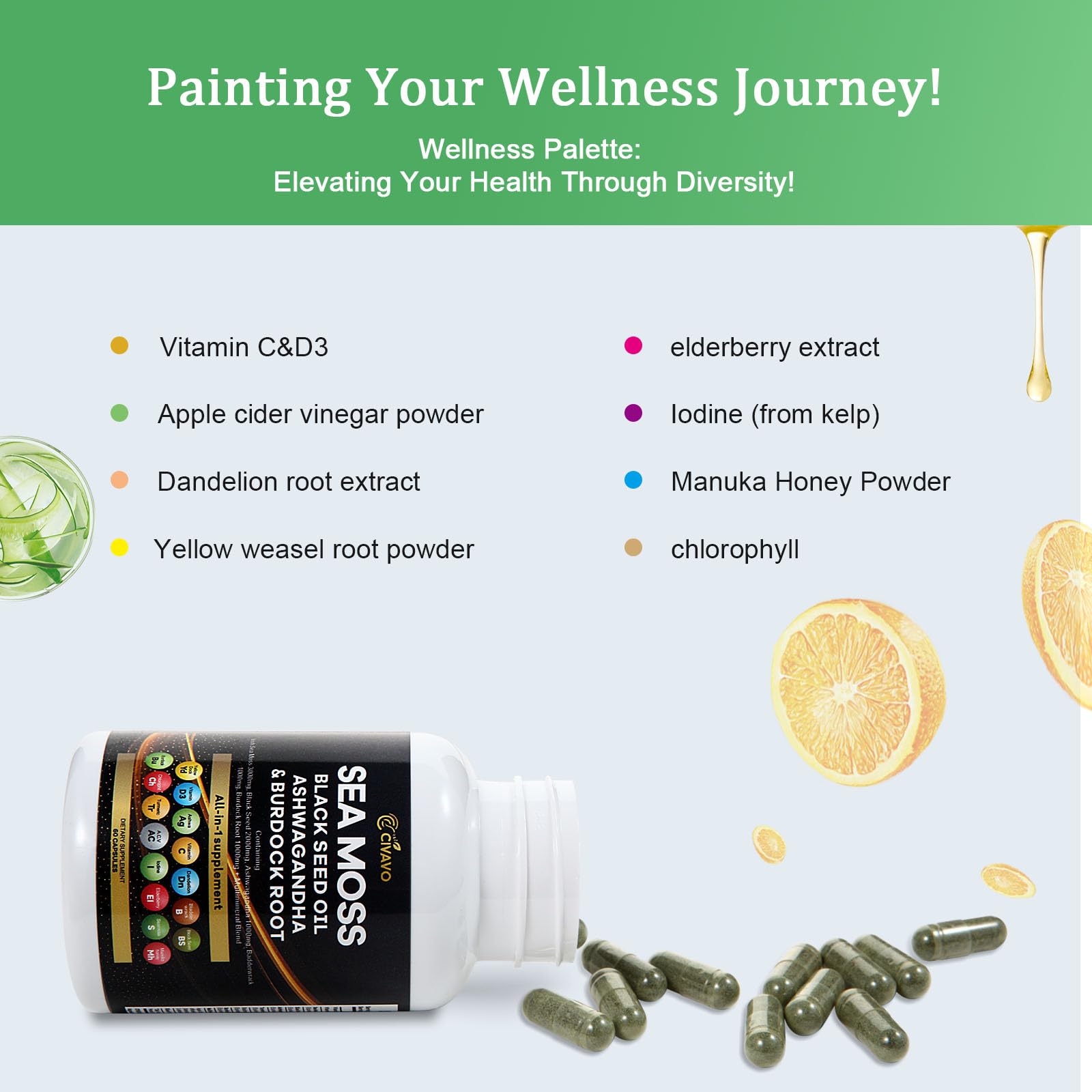 Turmeric and ashwagandha for vitality