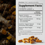 Turmeric and astaxanthin for vitality