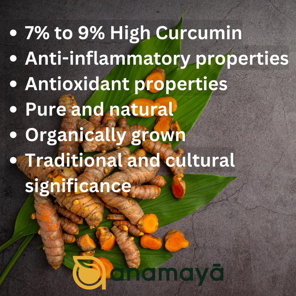 Turmeric and black pepper combination