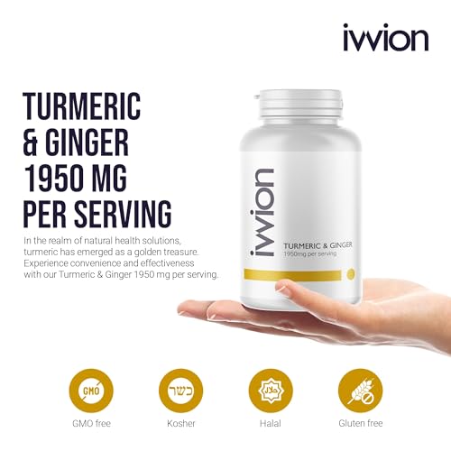 Turmeric and black pepper for absorption