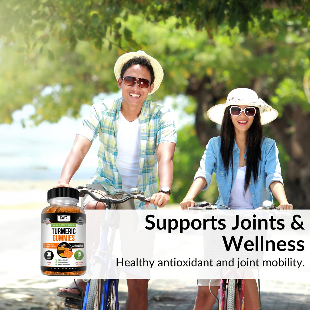 Turmeric and black pepper for better absorption