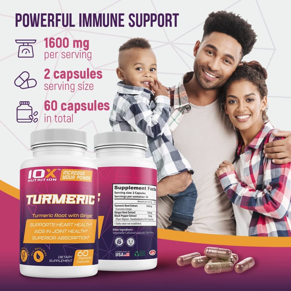 turmeric and black pepper supplement