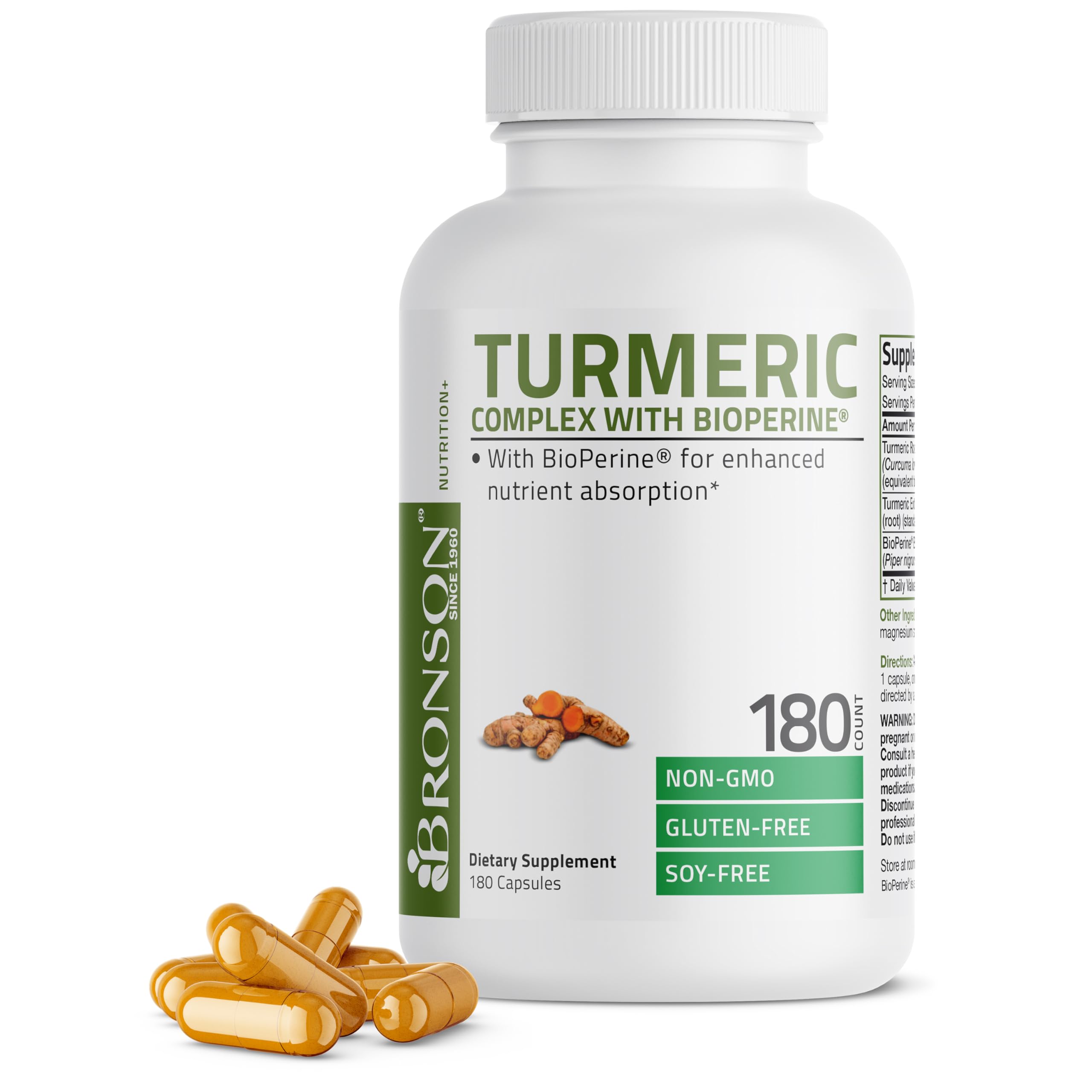 turmeric and black pepper supplement