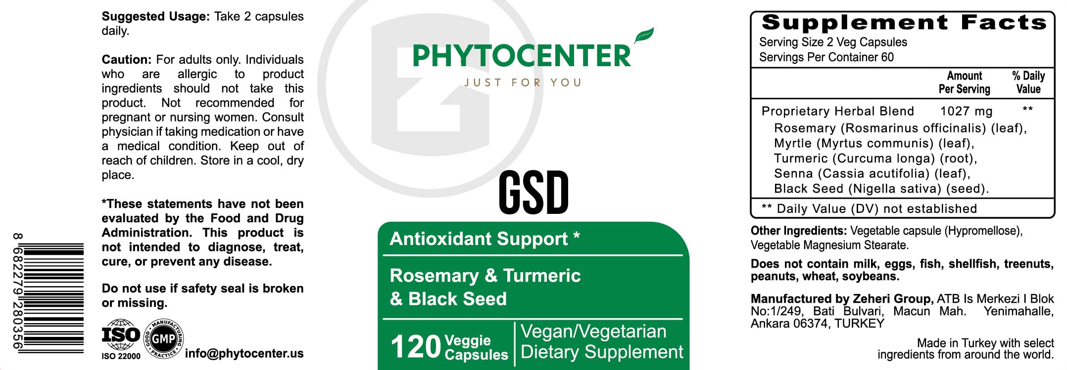 turmeric and black seed blend