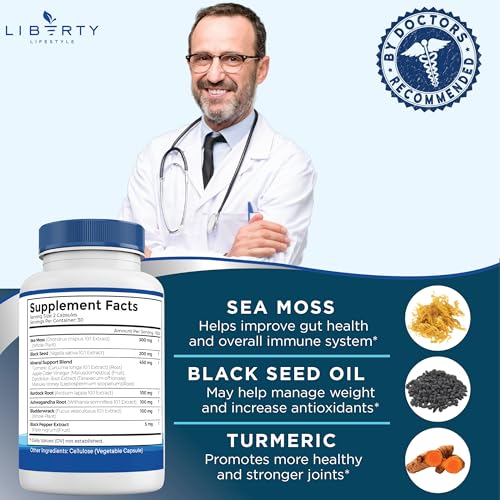 Turmeric and black seed oil blend