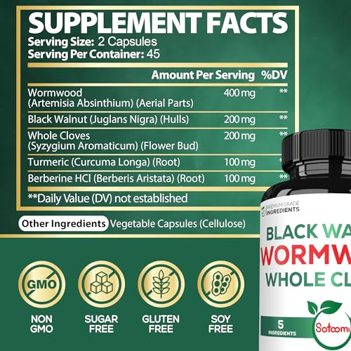 turmeric and black walnut benefits