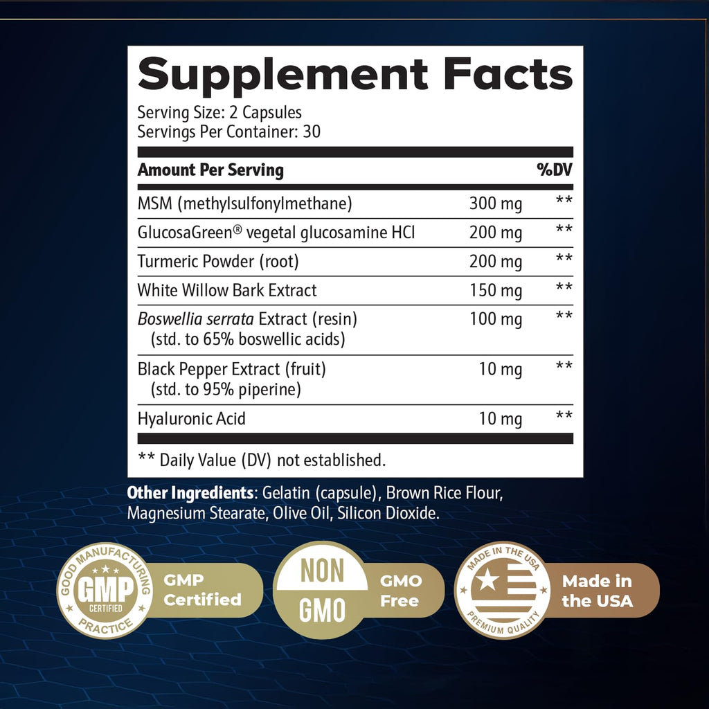 Turmeric and Boswellia anti-inflammatory benefits