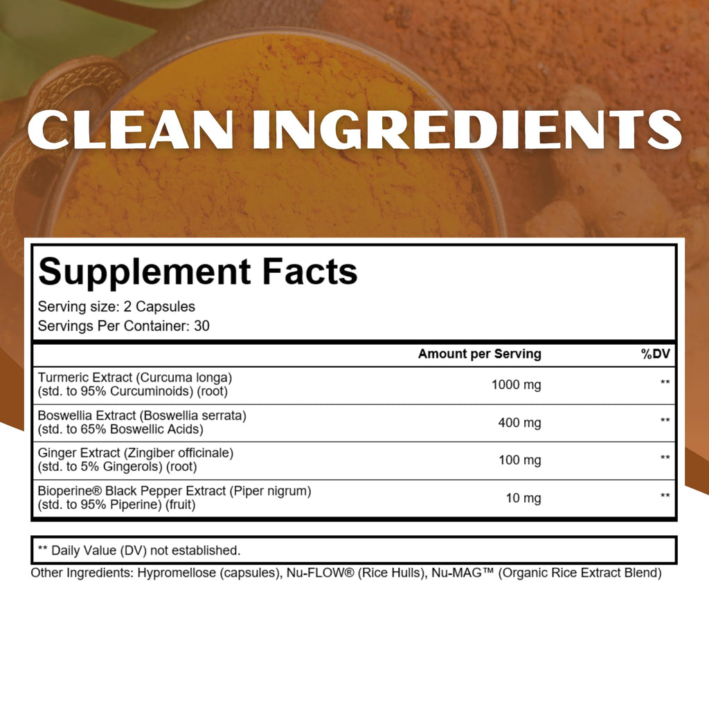 Turmeric and boswellia for wellness