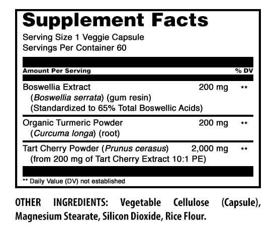 turmeric and boswellia serrata blend