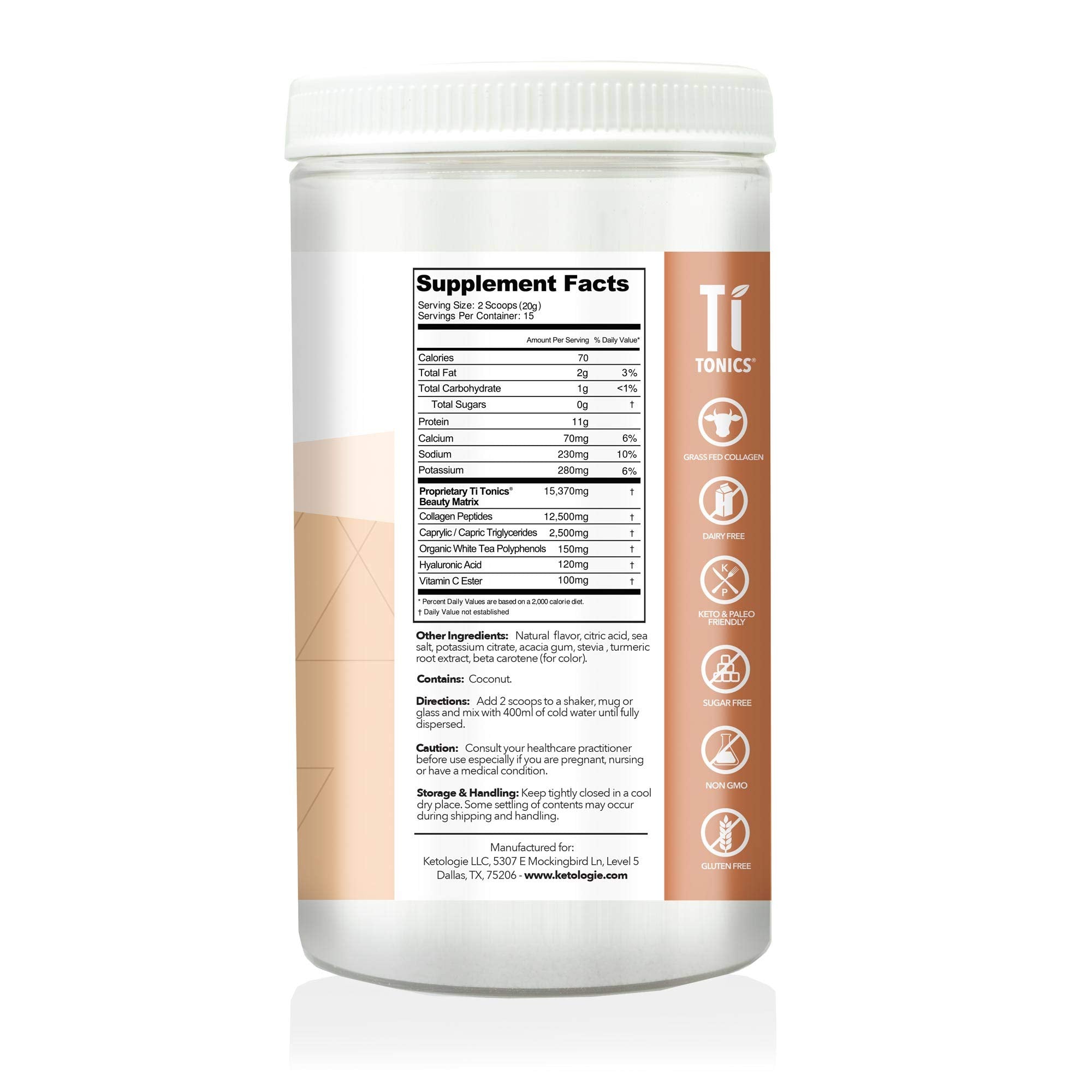 turmeric and collagen peptides blend