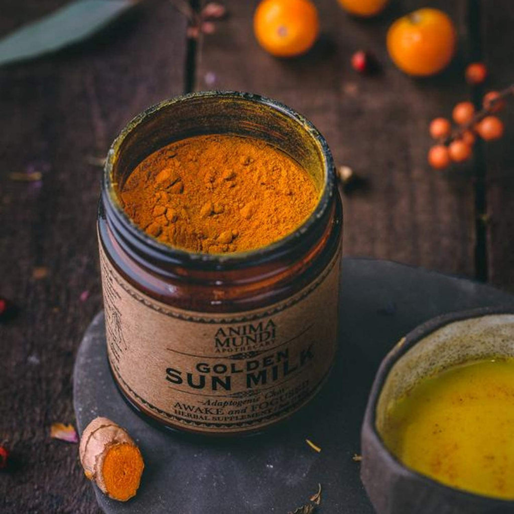Turmeric and curcumin wellness drink