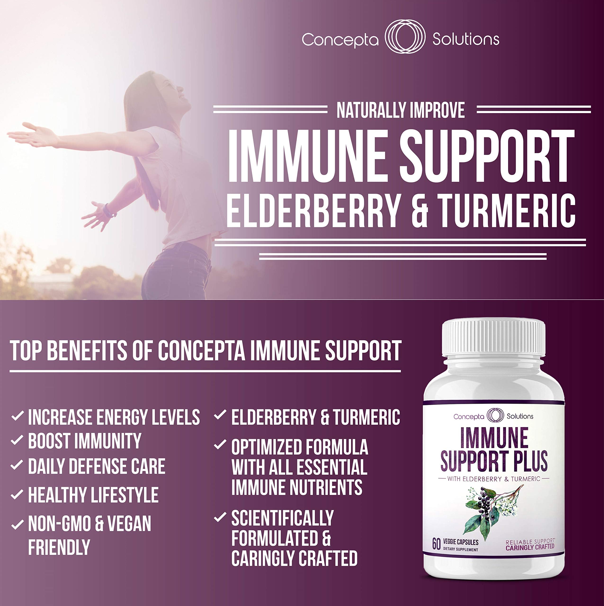 turmeric and elderberry health blend