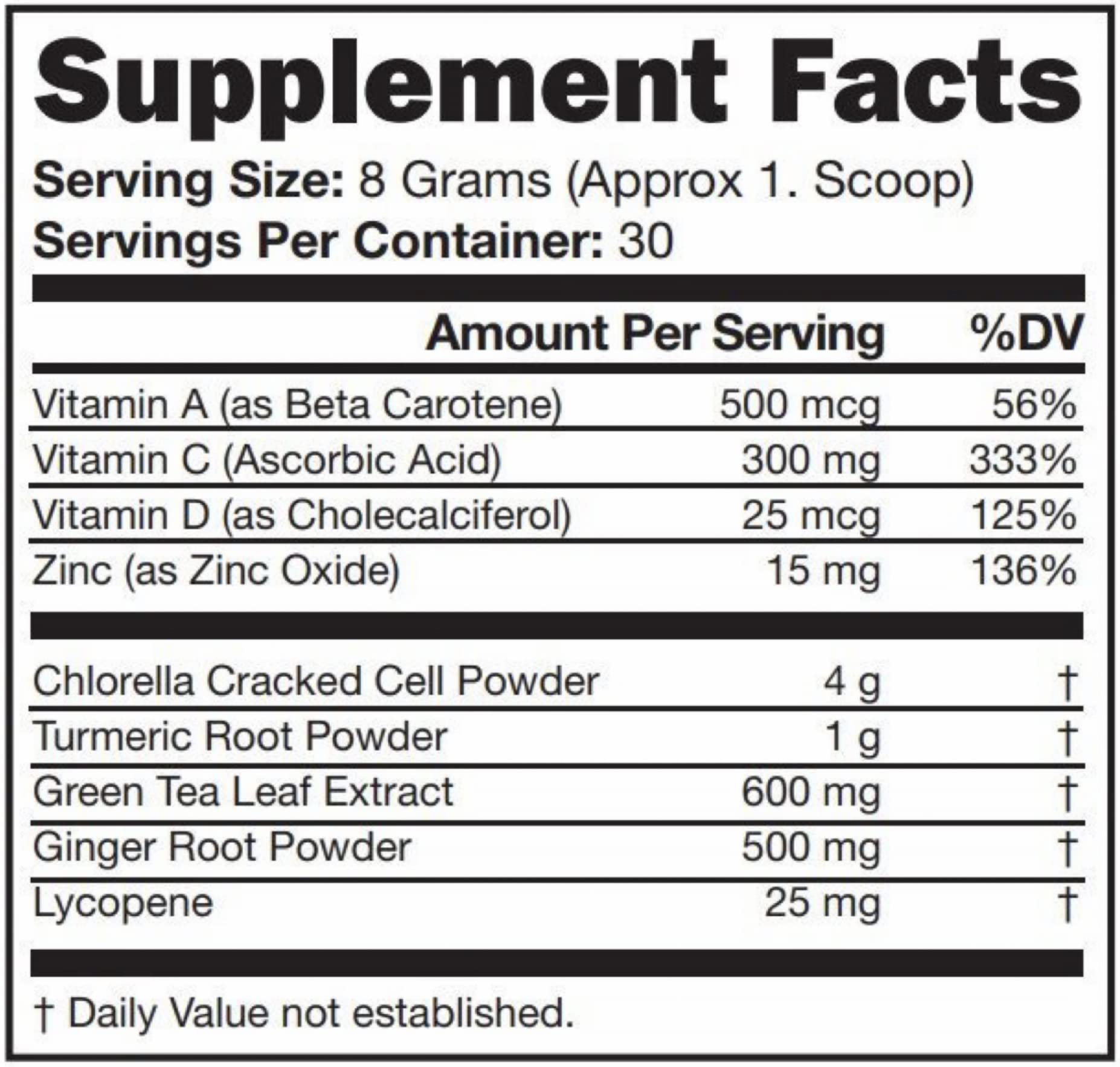 turmeric and ginger blended vitamins